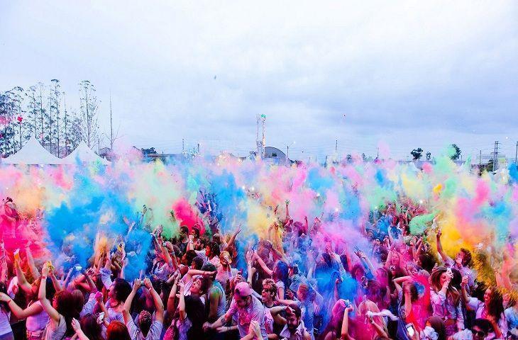 Festa das Cores: o que é 25 fotos do evento pelo mundo