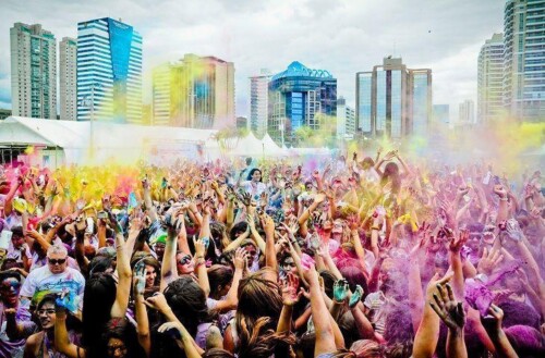 Festa das Cores: o que é 25 fotos do evento pelo mundo