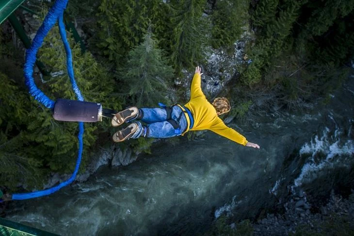 13 ótimos lugares no mundo para pular de bungee jump